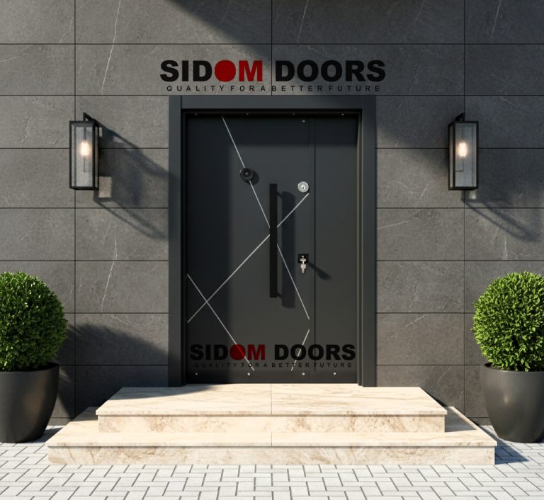 Exterior Security Door (Code-SD 4005) - Sidom Doors