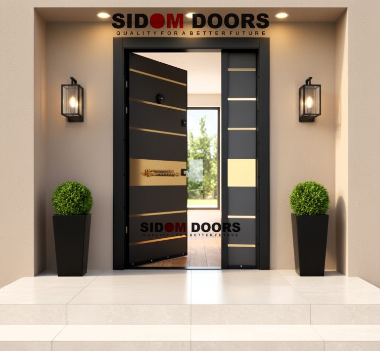 Exterior Security Door(Code-SD 9557) - Sidom Doors