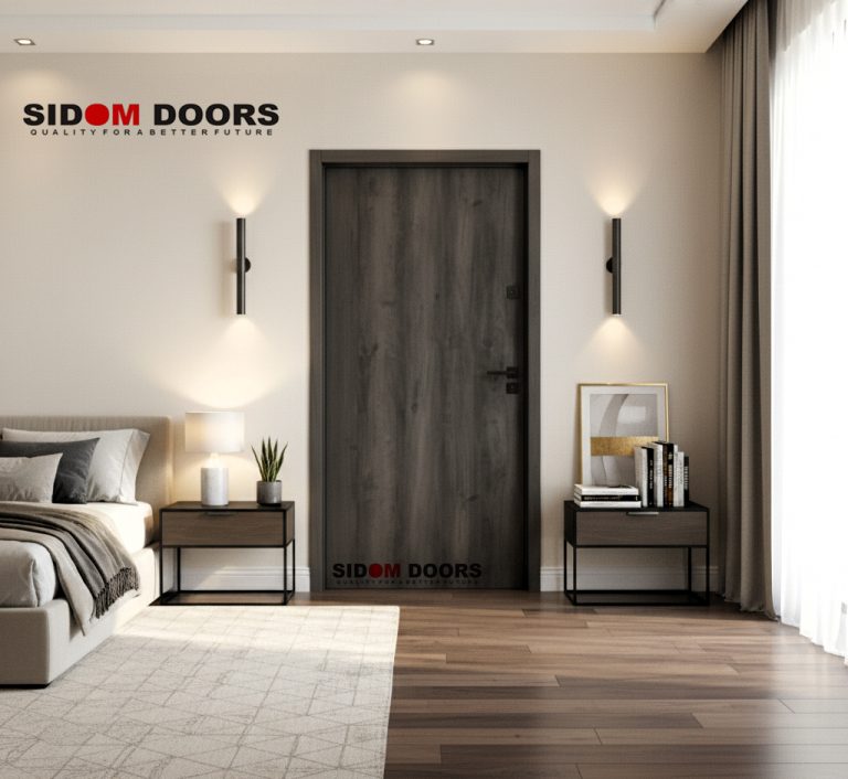 European White Oak Bedroom Door - Sidom Doors