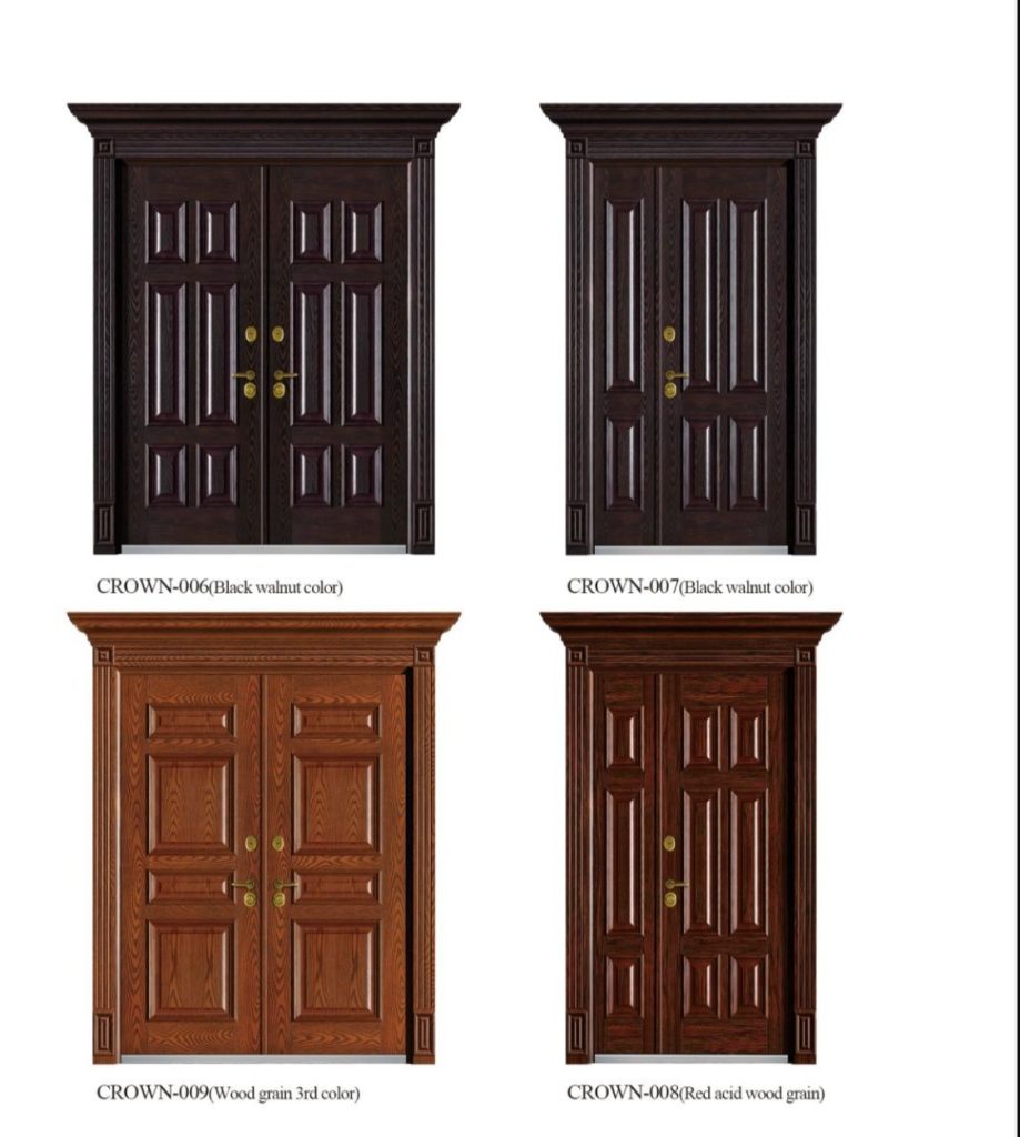 Aluminum Security Door – Code AL 1014 - Sidom Doors